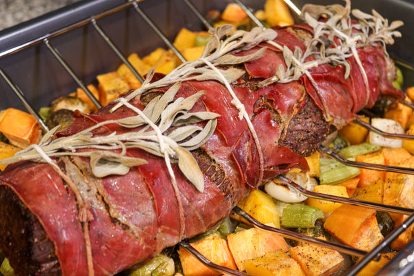 Prosciutto-Wrapped Beef Tenderloin
